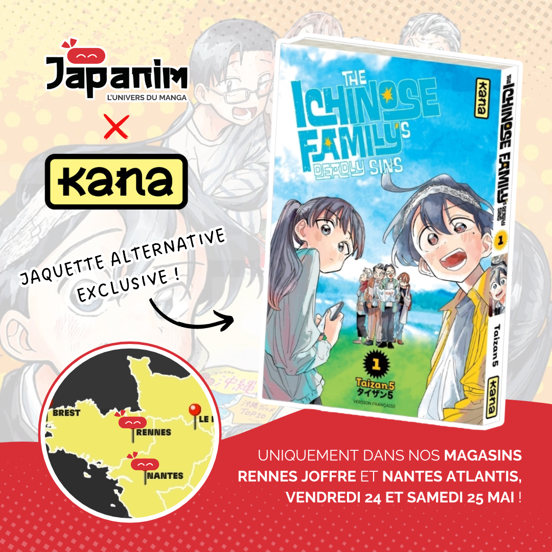 Activité exclusive : Plongez dans l’univers de « The Ichinose Family’s Deadly Sins » ! – Japanim ...